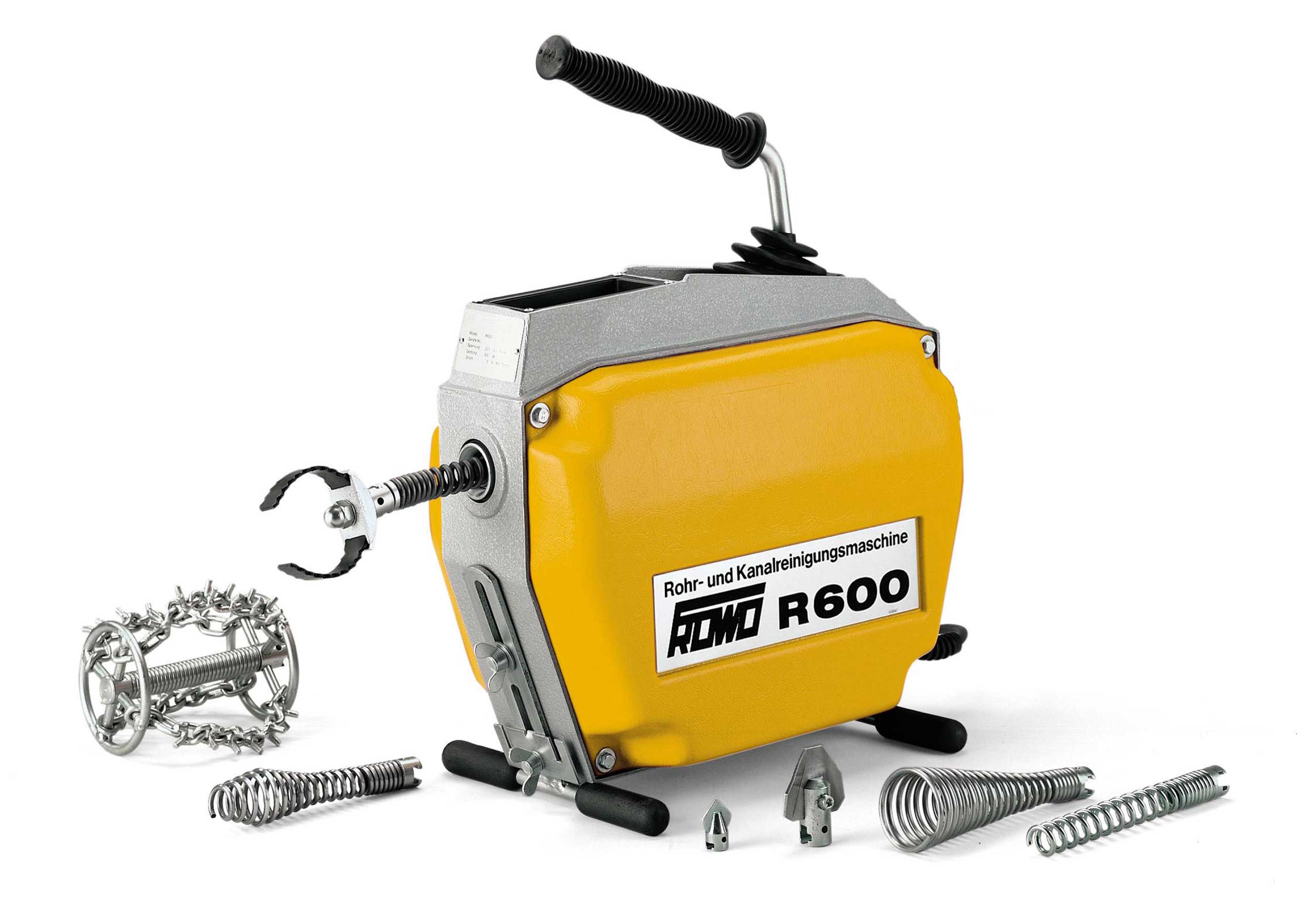 Drain cleaning set R600 with drain cables and tools | ROKA Store | ROKA ...